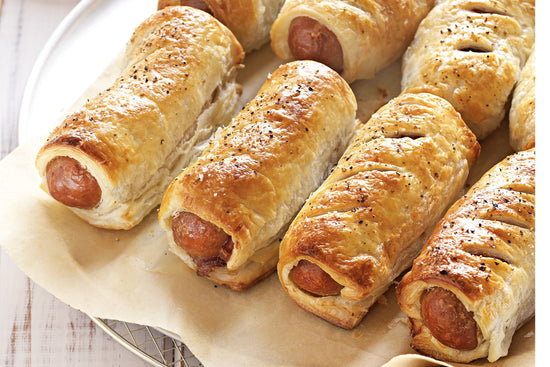 Sausage Rolls (4-Pack) – Aunty Cathy's Catering